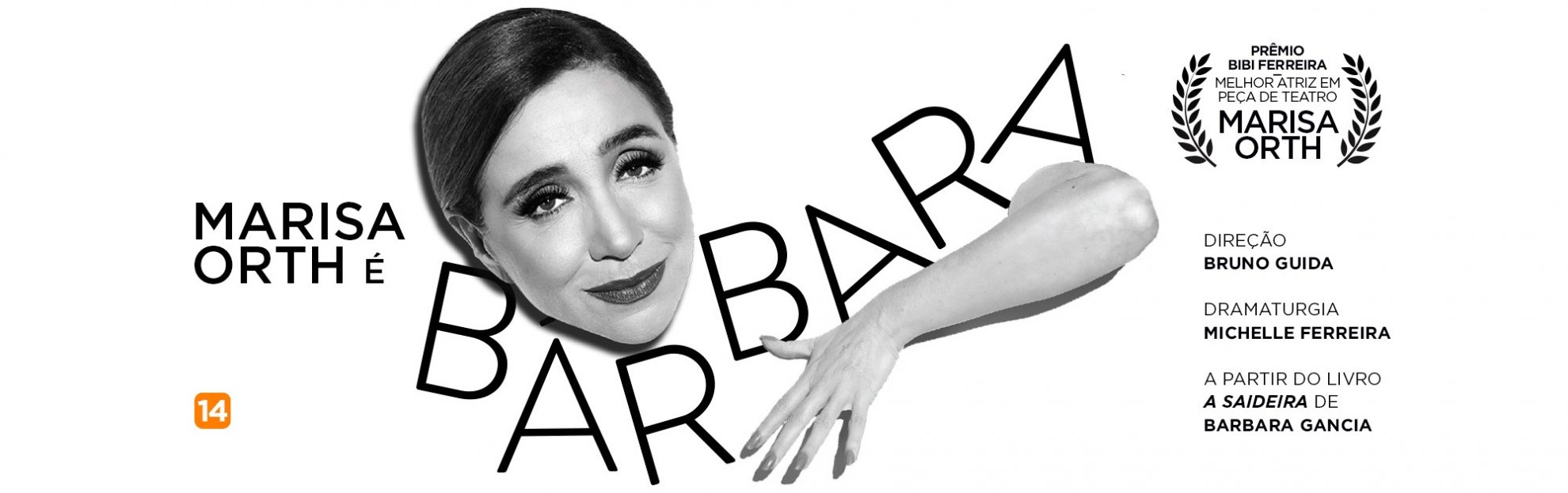 Marisa Orth é Bárbara - Teatro Renassaince