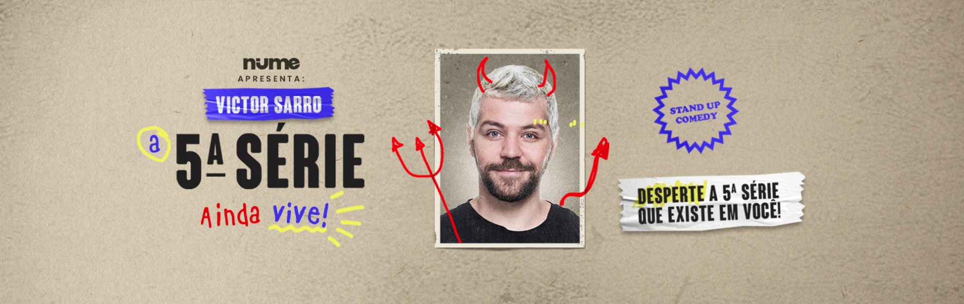 VICTOR SARRO EM "A QUINTA SÉRIE AINDA VIVE"